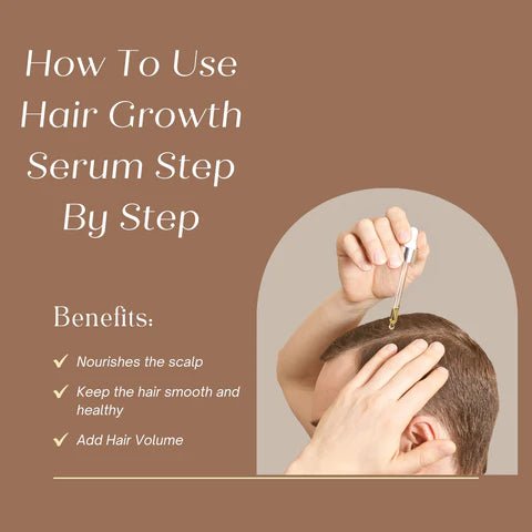 How To Use Hair Growth Serum Step By Step – OMAKAZI